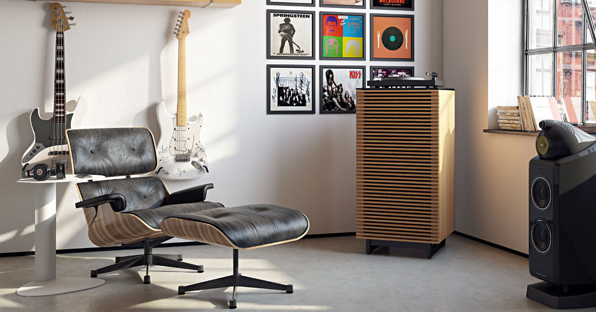 Corridor 8172 Audio Tower & Stereo Cabinet | BDI Furniture