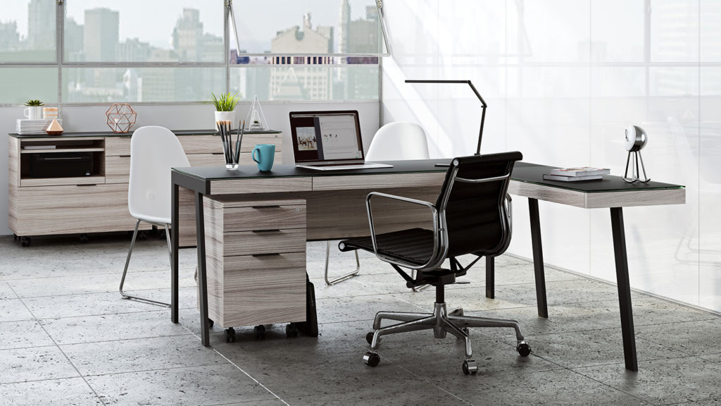 Sigma 6901 Modern Home Office Desk | BDI Furniture