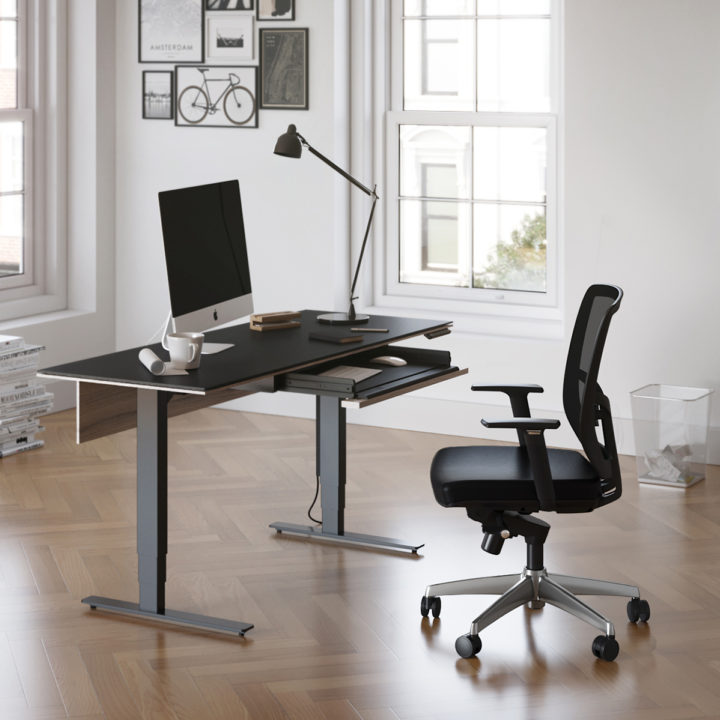 Stance 6651 Height Adjustable Standing Desk | BDI Furniture