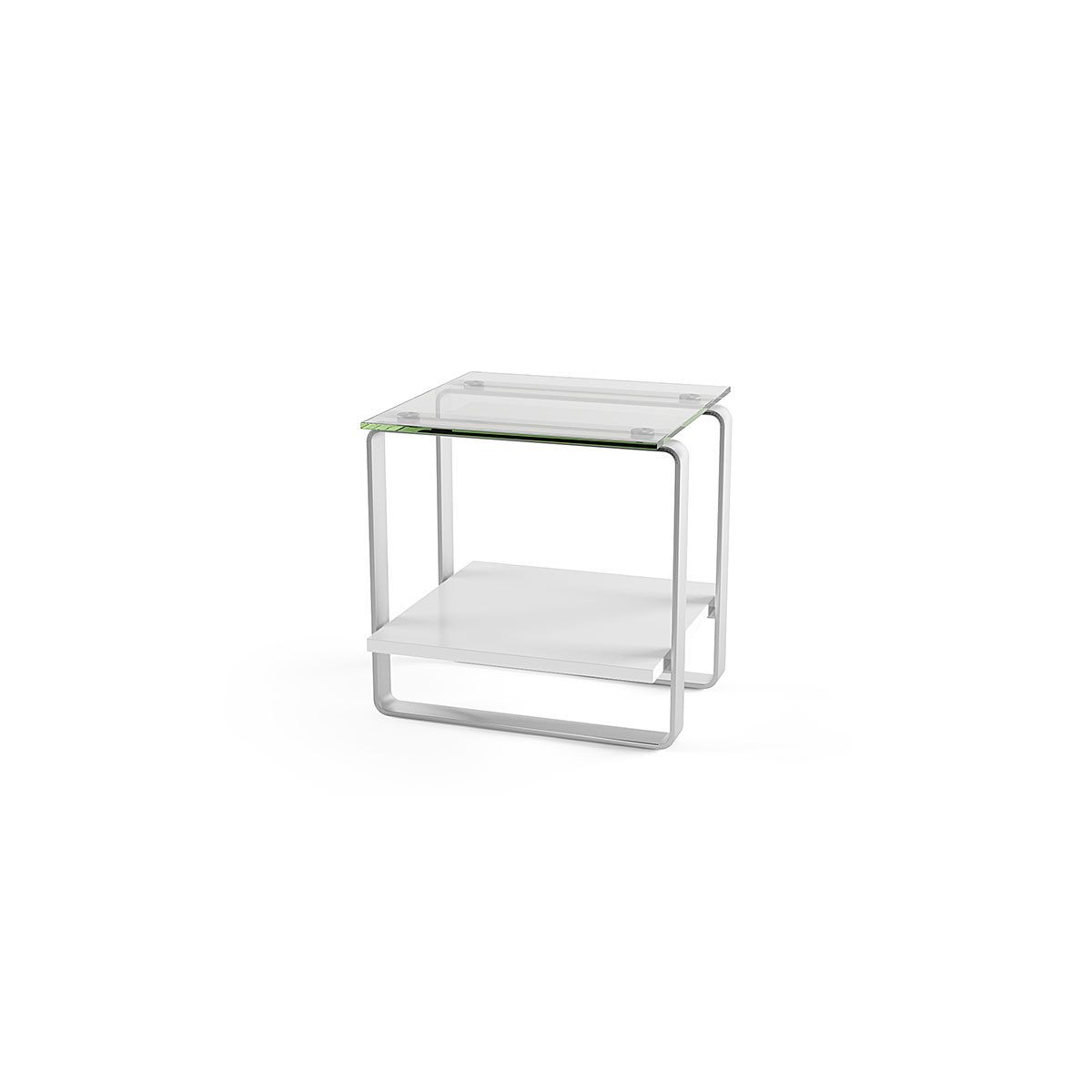 Stream 1646 Modern Glass End Table | BDI Furniture