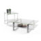 Stream 1646 Modern Glass End Table | BDI Furniture